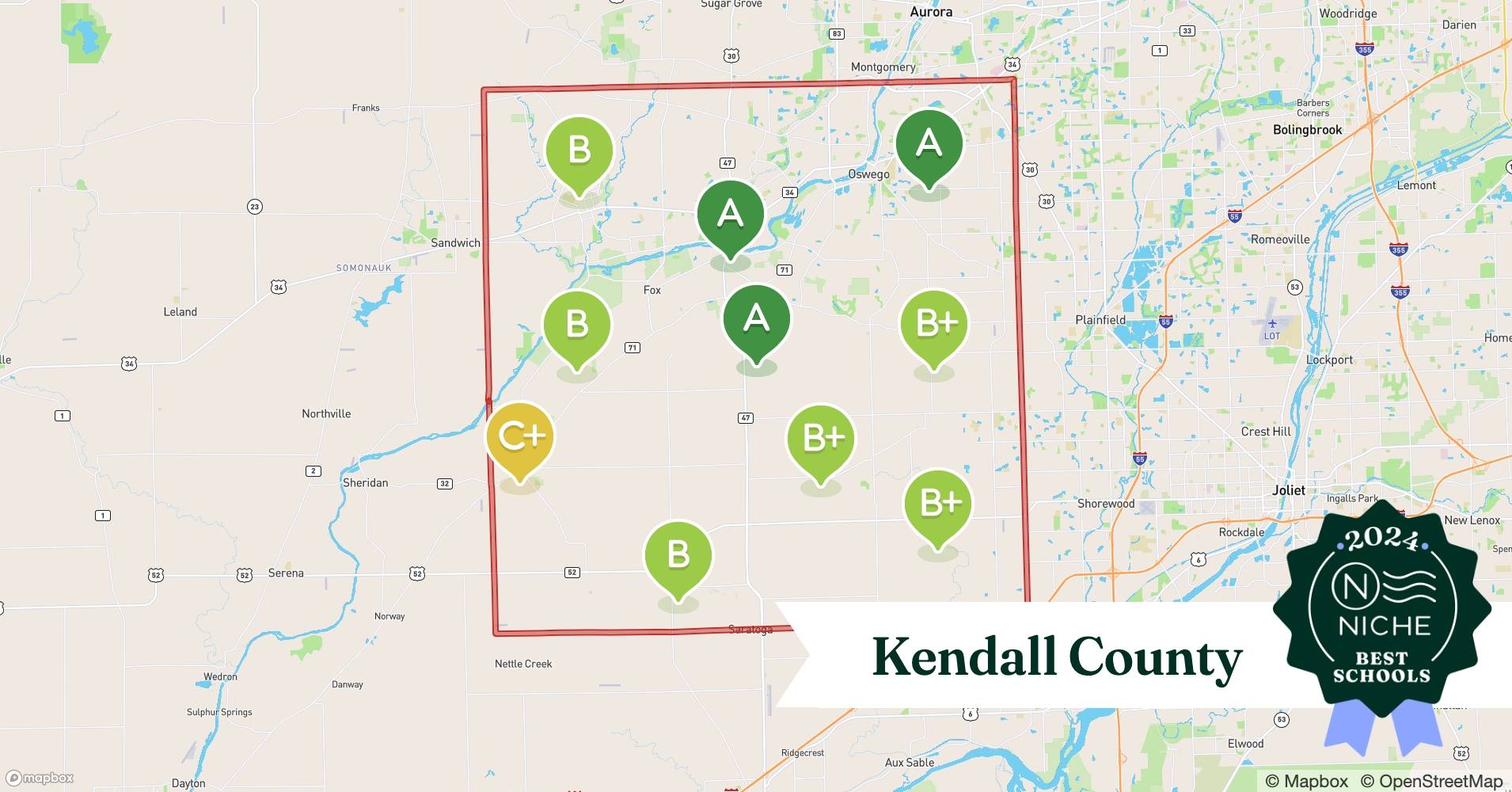 School Districts in Kendall County, IL - Niche
