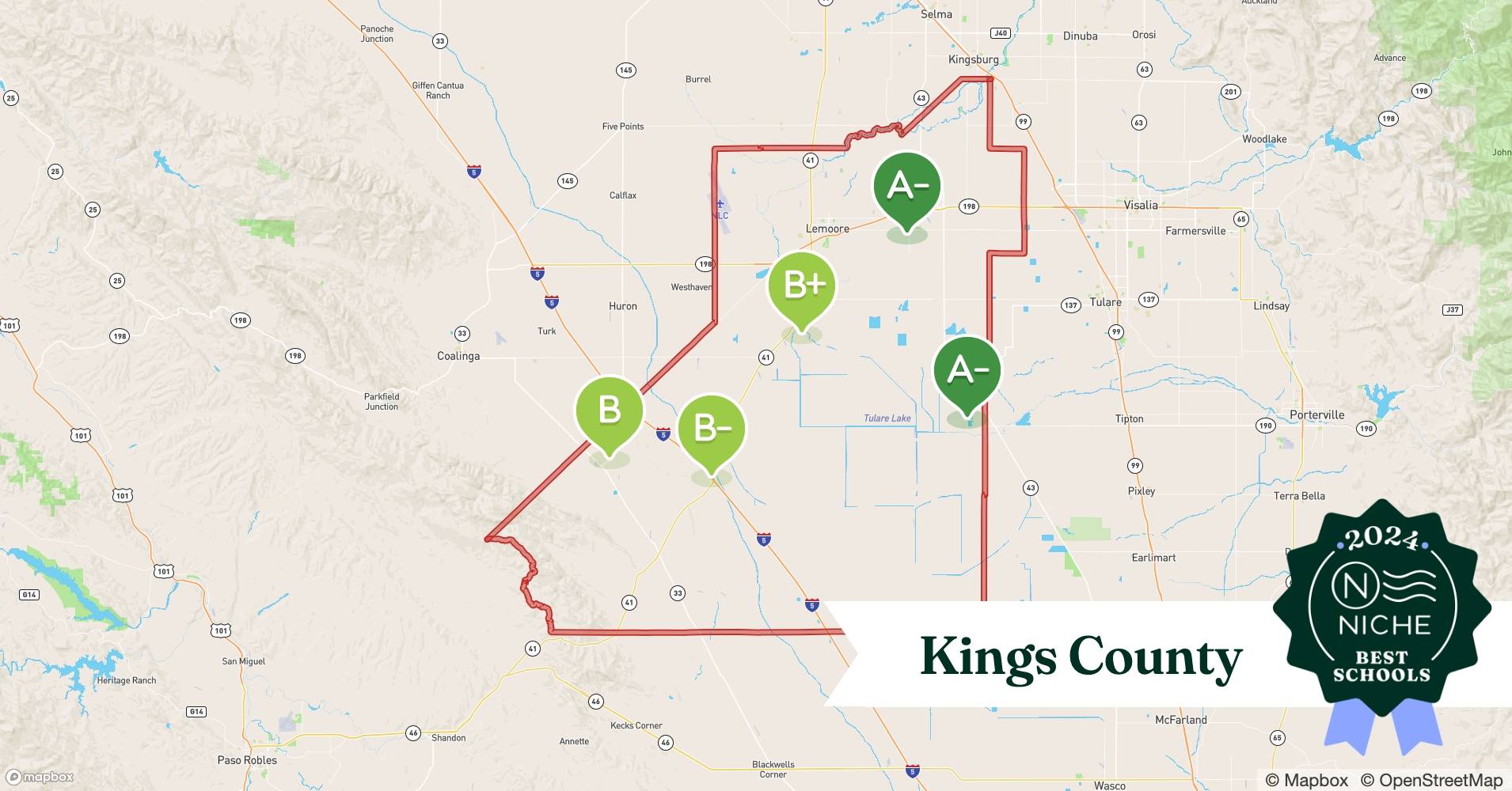 School Districts in Kings County, CA - Niche