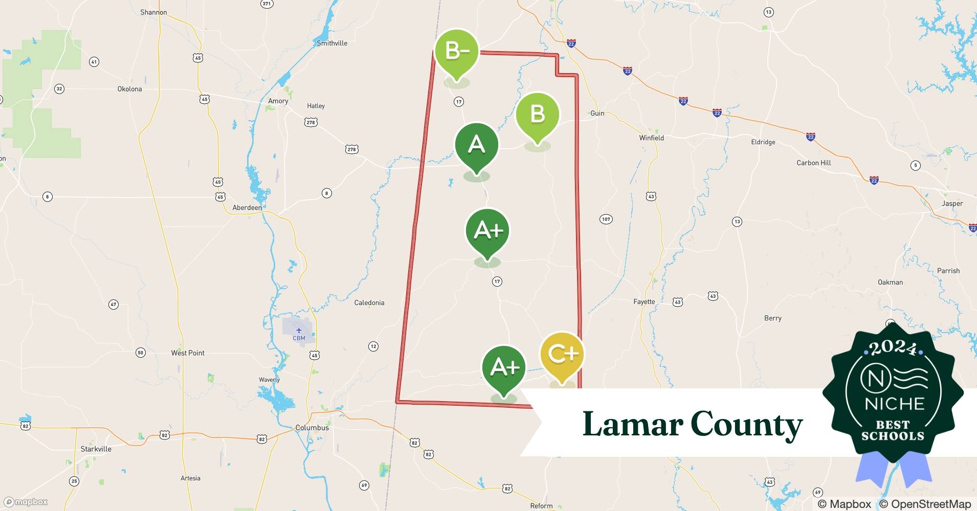 School Districts in Lamar County, AL - Niche