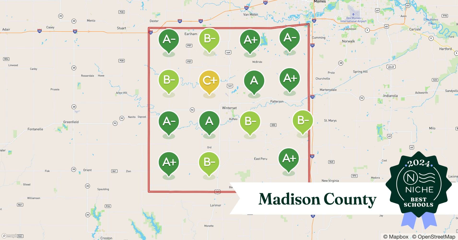 School Districts in Madison County, IA - Niche