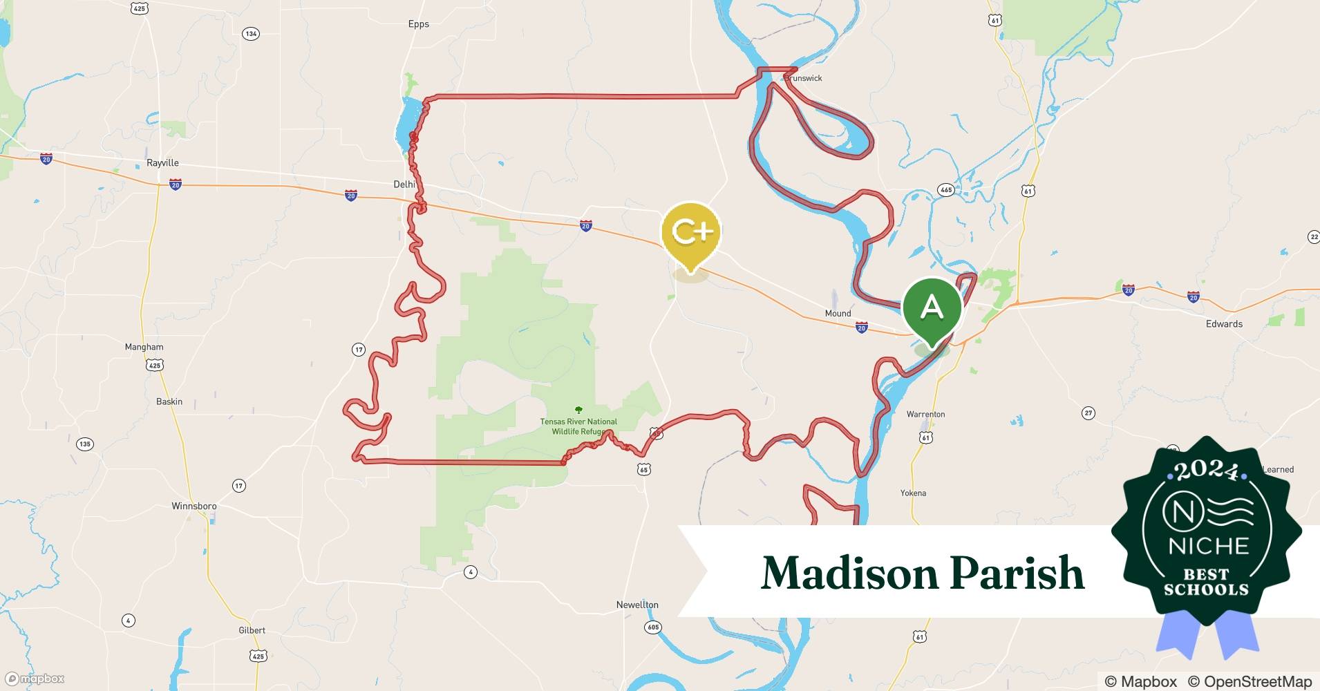 School Districts in Madison Parish, LA - Niche