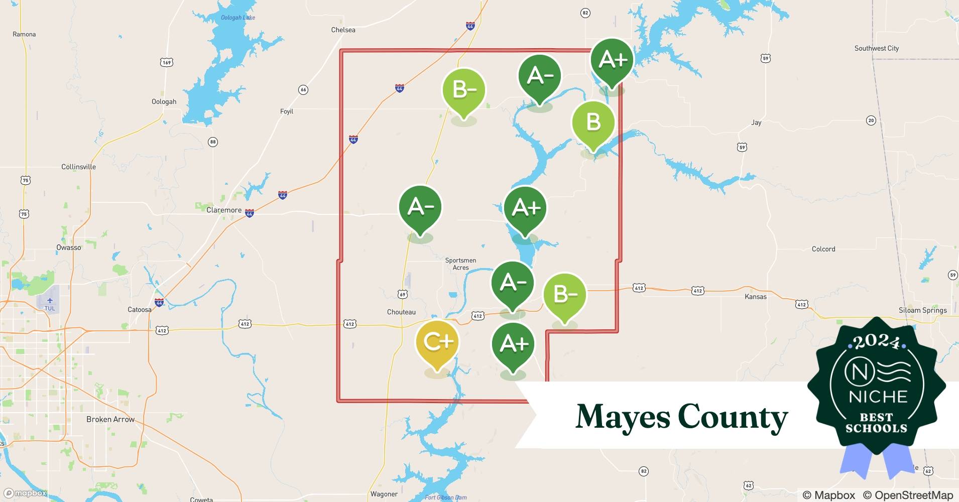 School Districts in Mayes County, OK - Niche