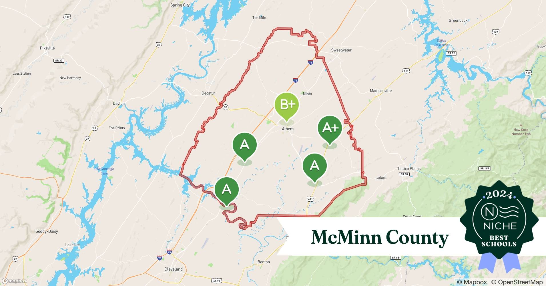 K-12 Schools in McMinn County, TN - Niche