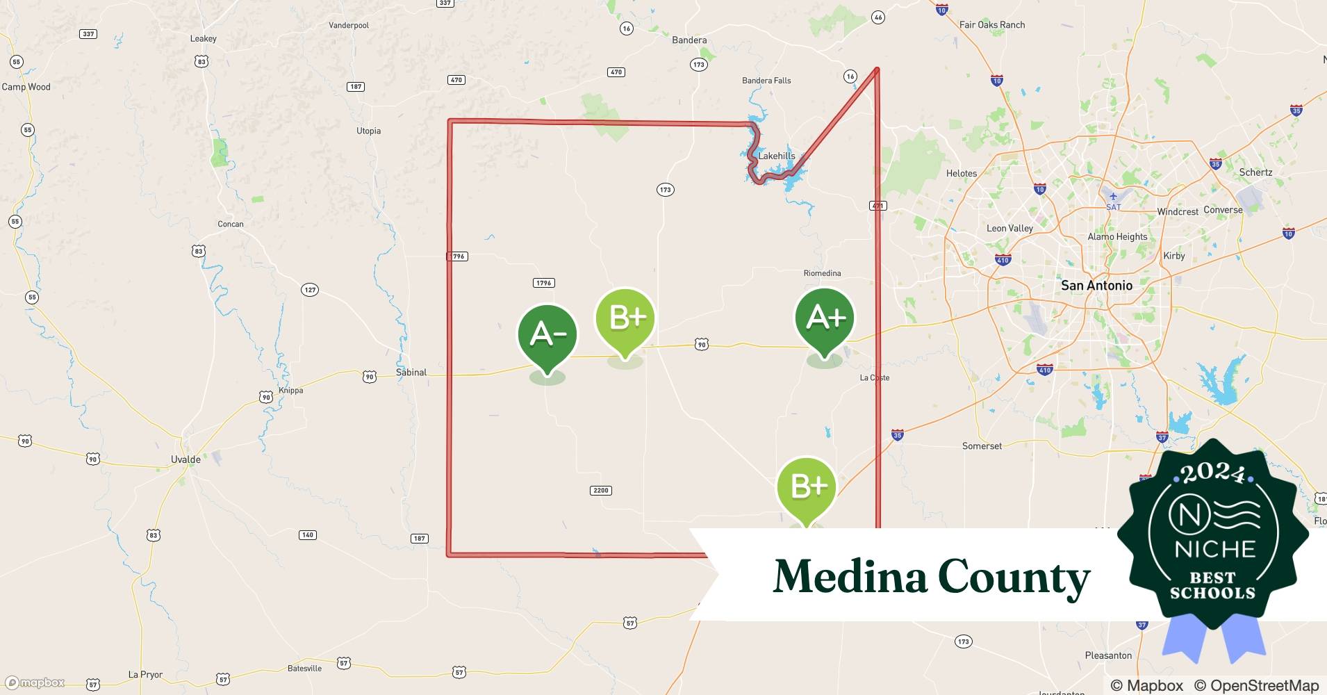 School Districts in Medina County, TX - Niche
