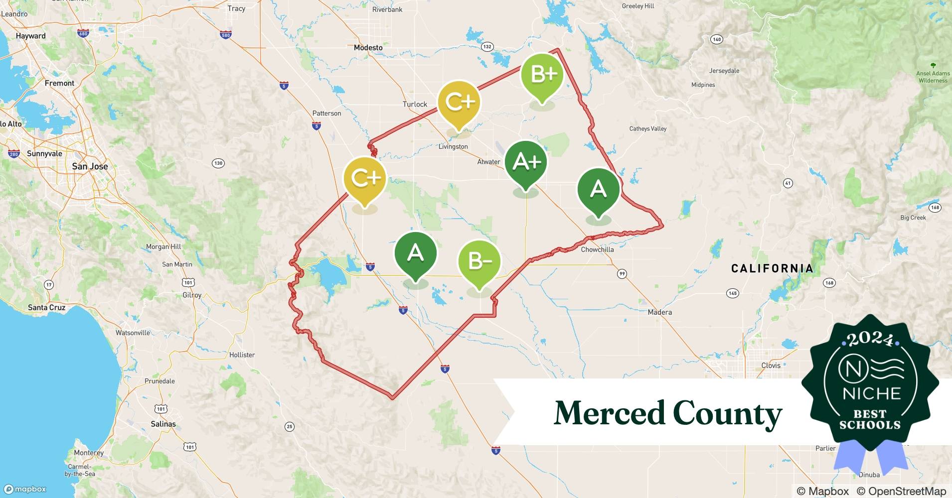 School Districts in Merced County, CA - Niche