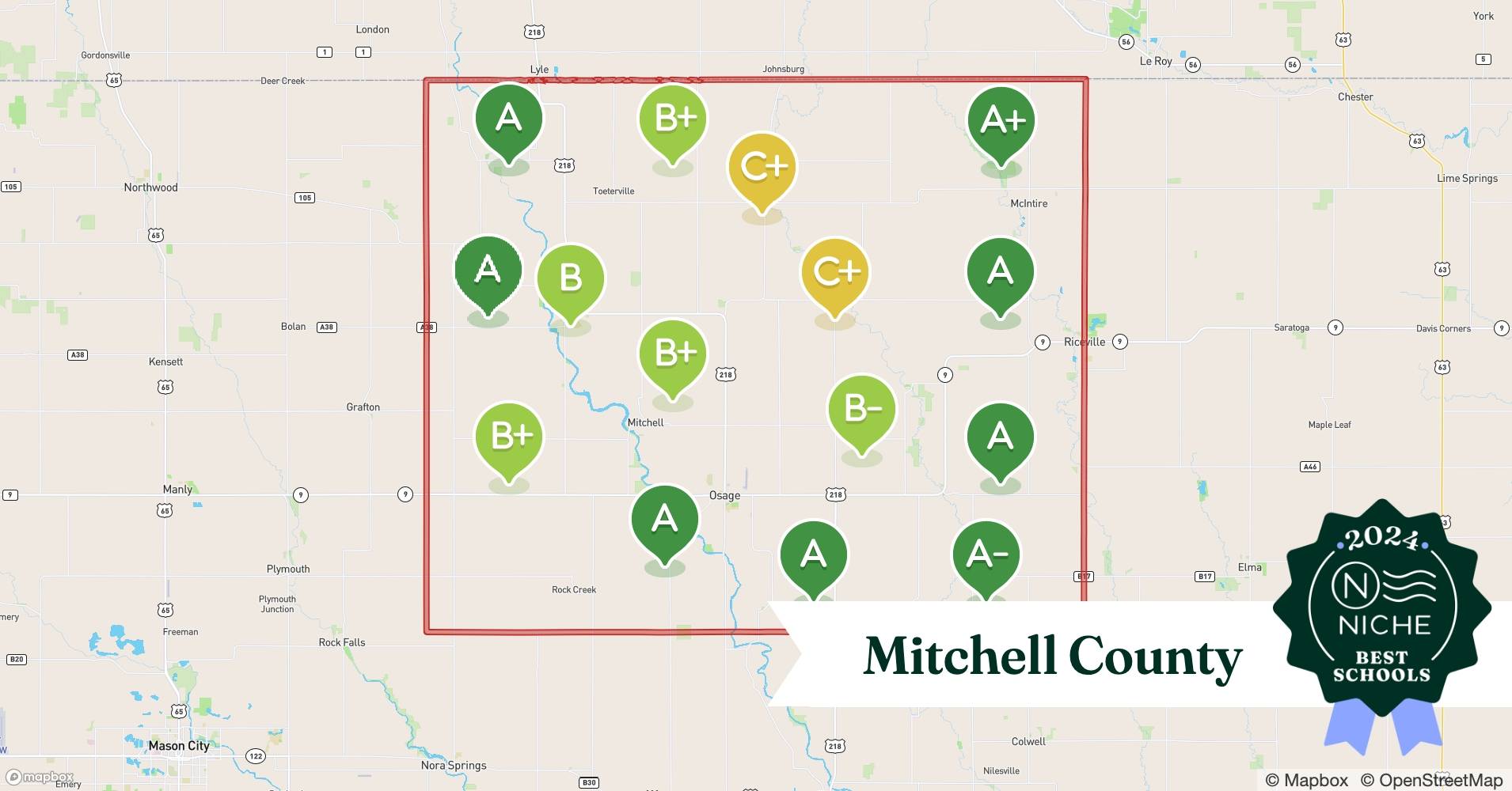 School Districts in Mitchell County, IA - Niche