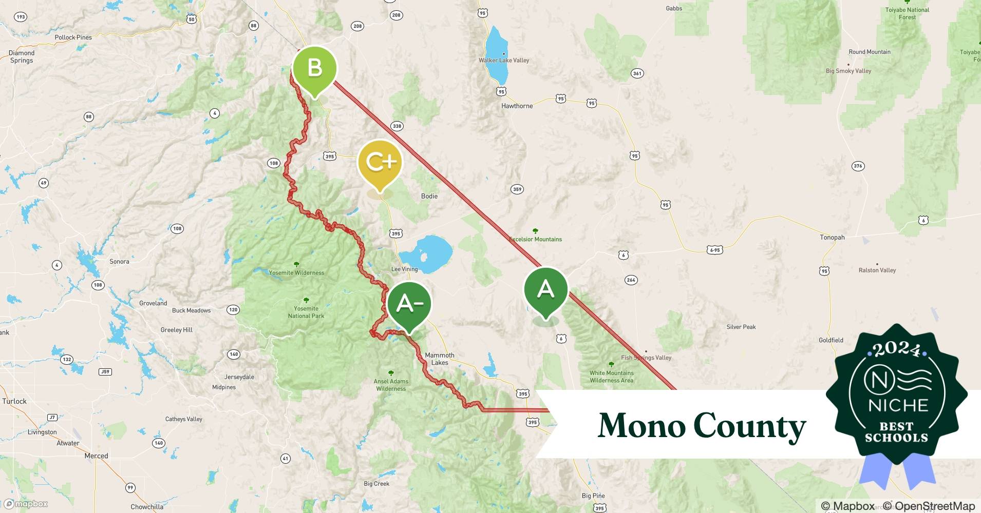 School Districts in Mono County, CA - Niche