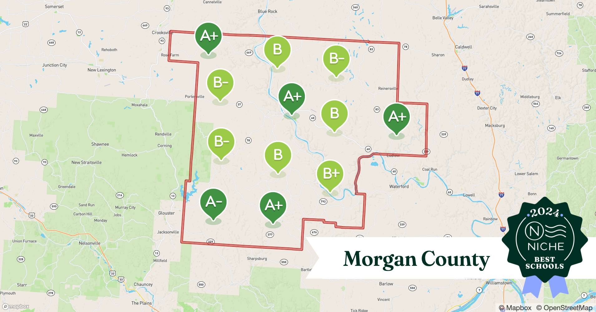 School Districts in Morgan County, OH - Niche