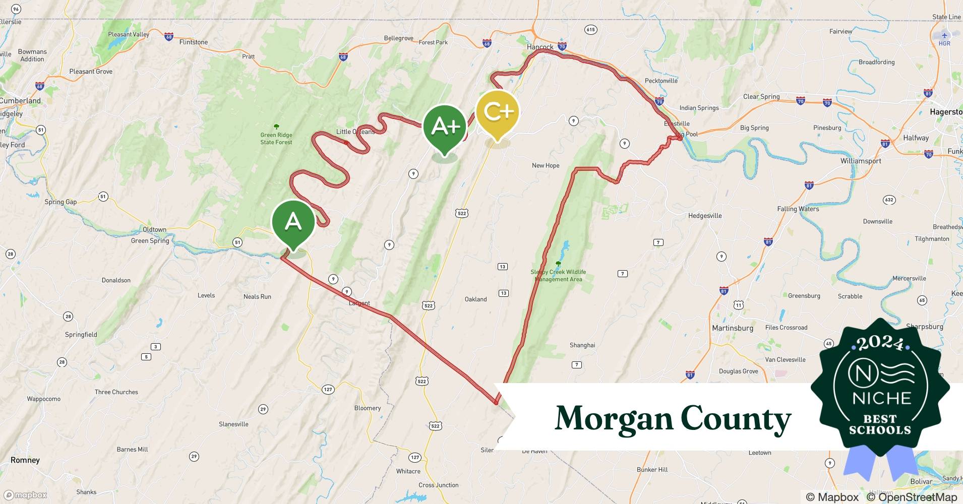 K-12 Schools in Morgan County, WV - Niche
