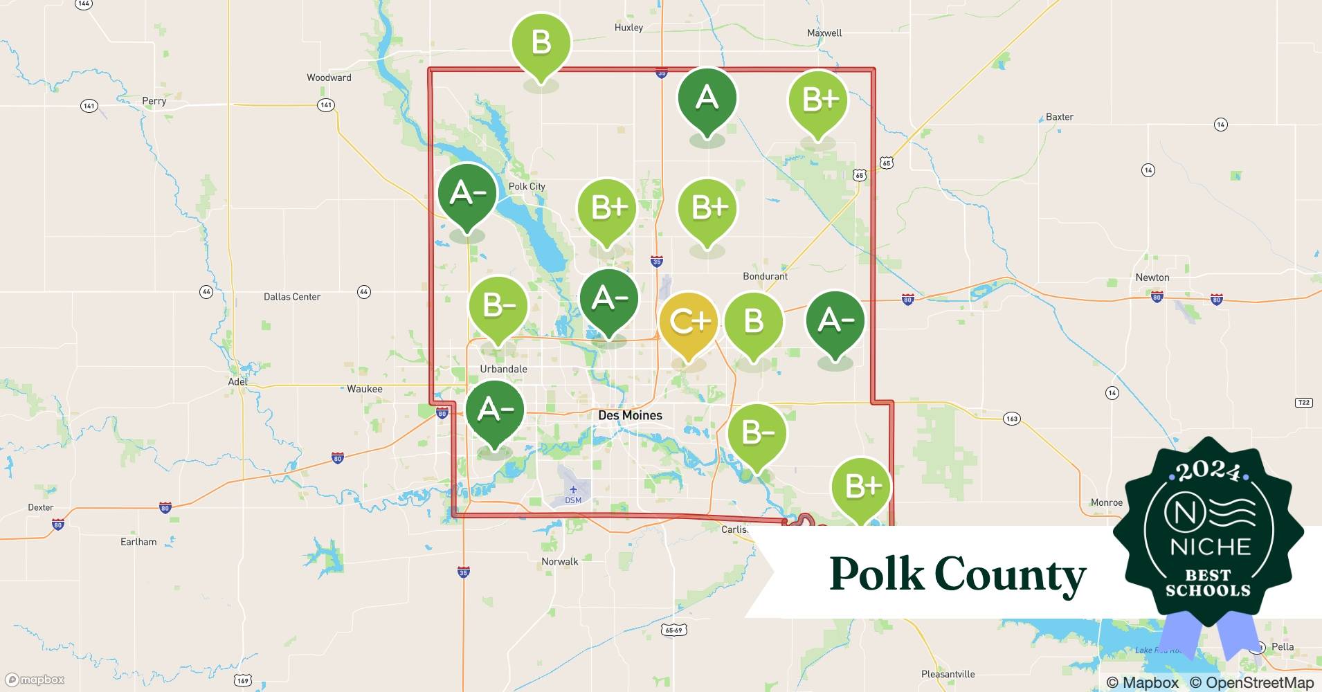 School Districts in Polk County, IA - Niche
