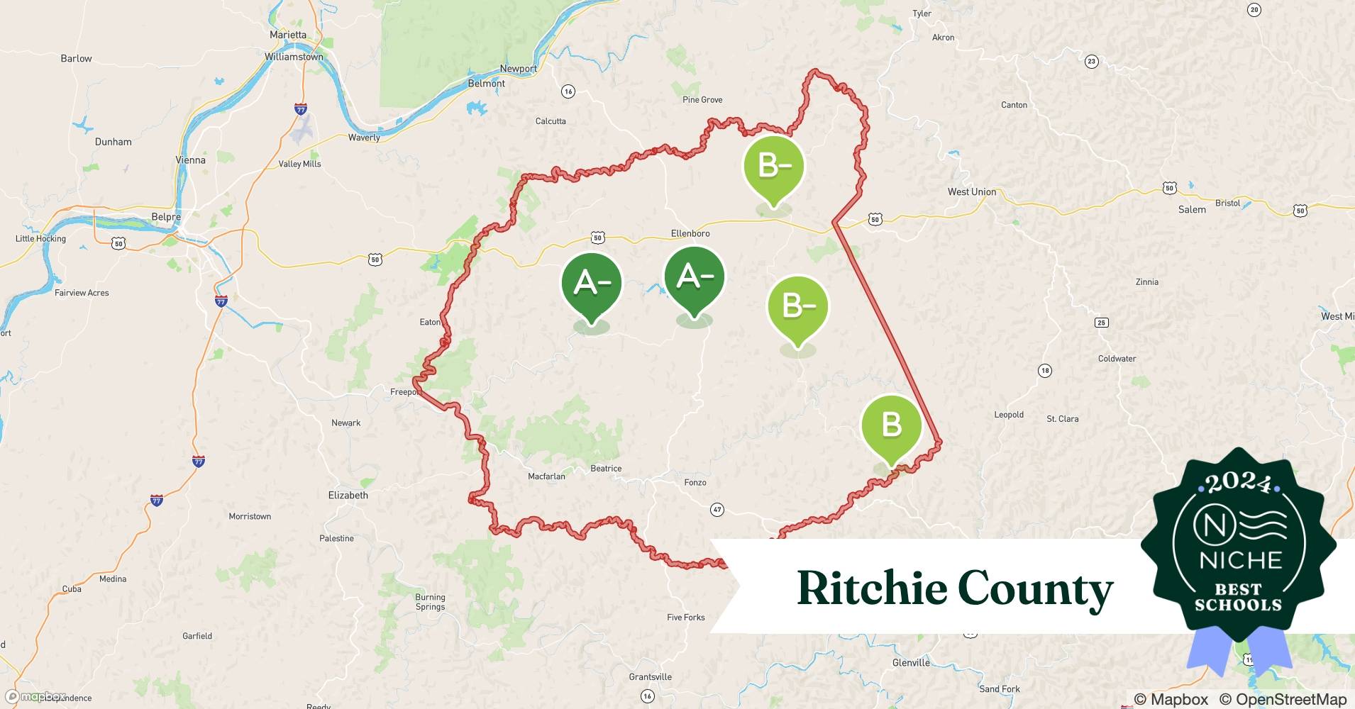 2024 Largest Schools in Ritchie County, WV - Niche