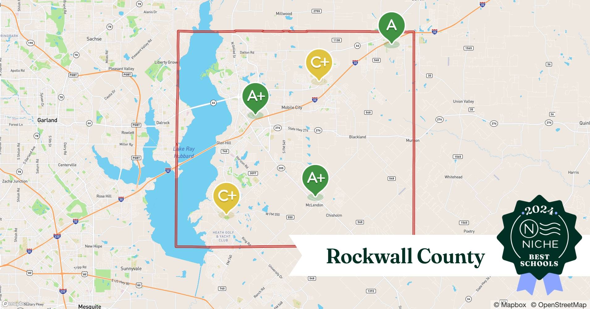 School Districts in Rockwall County, TX - Niche