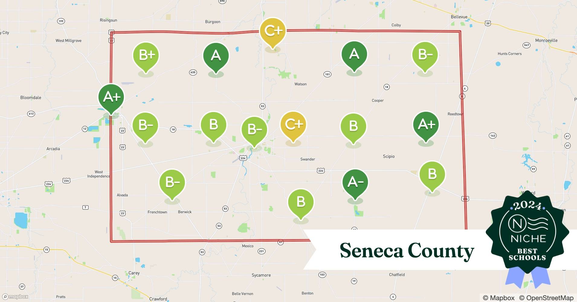 School Districts in Seneca County, OH - Niche