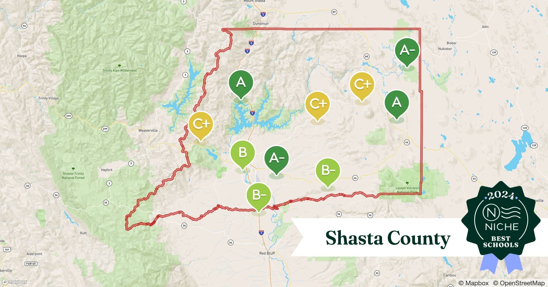 School Districts in Shasta County, CA - Niche