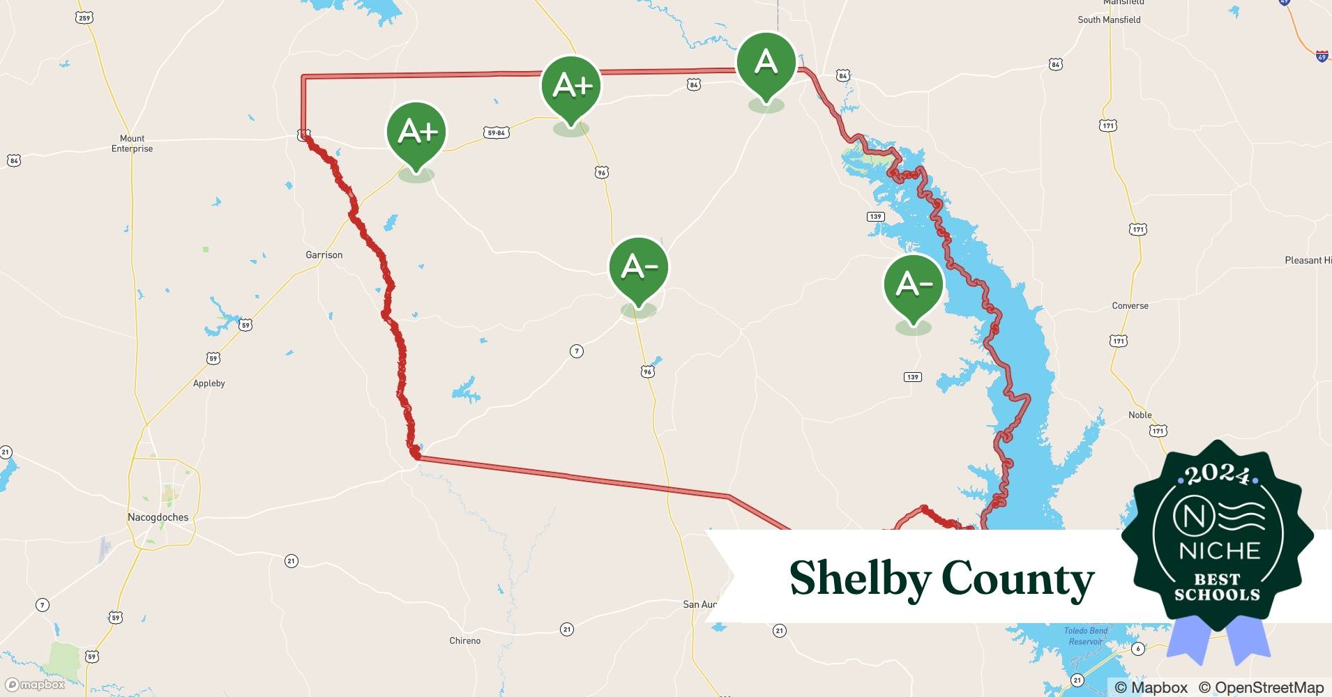 School Districts in Shelby County, TX - Niche