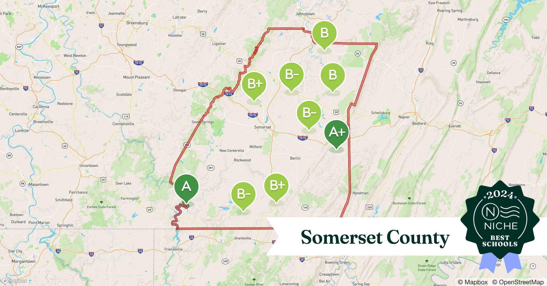 School Districts in Somerset County, PA - Niche