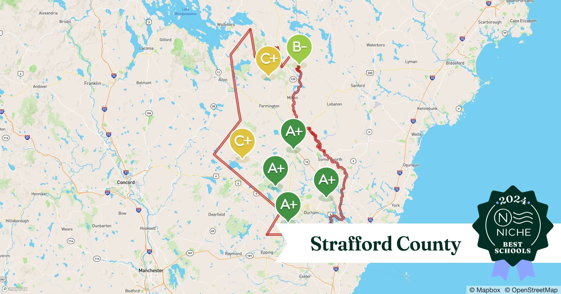School Districts in Strafford County, NH - Niche