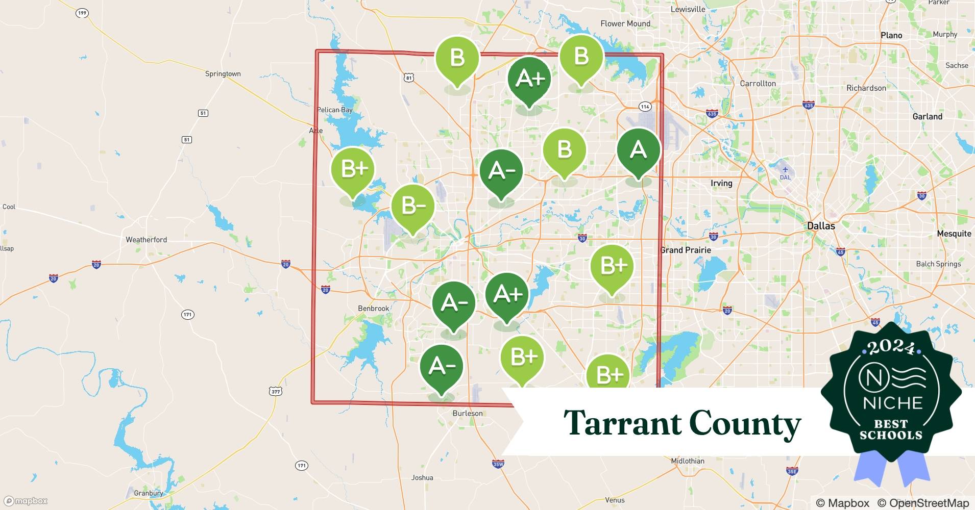 School Districts in Tarrant County, TX - Niche