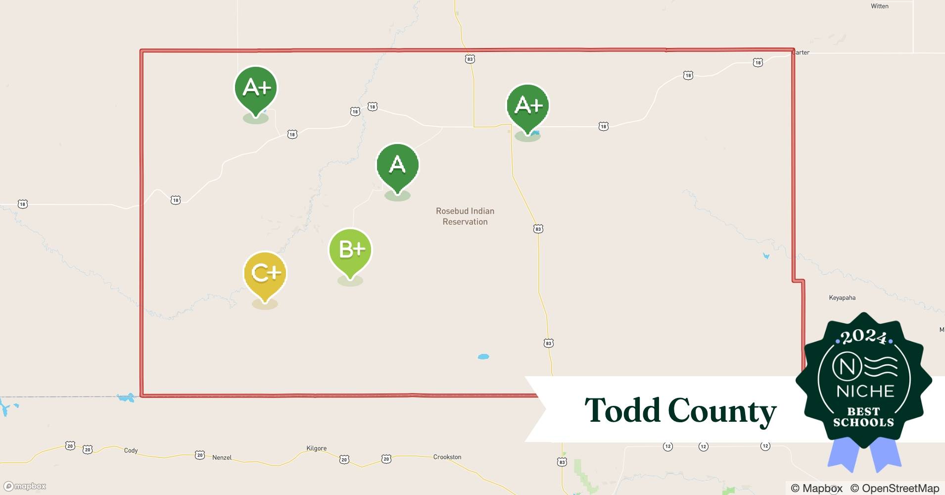 K-12 Schools in Todd County, SD - Niche