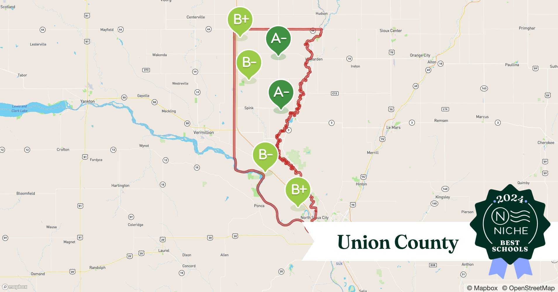 School Districts in Union County, SD - Niche