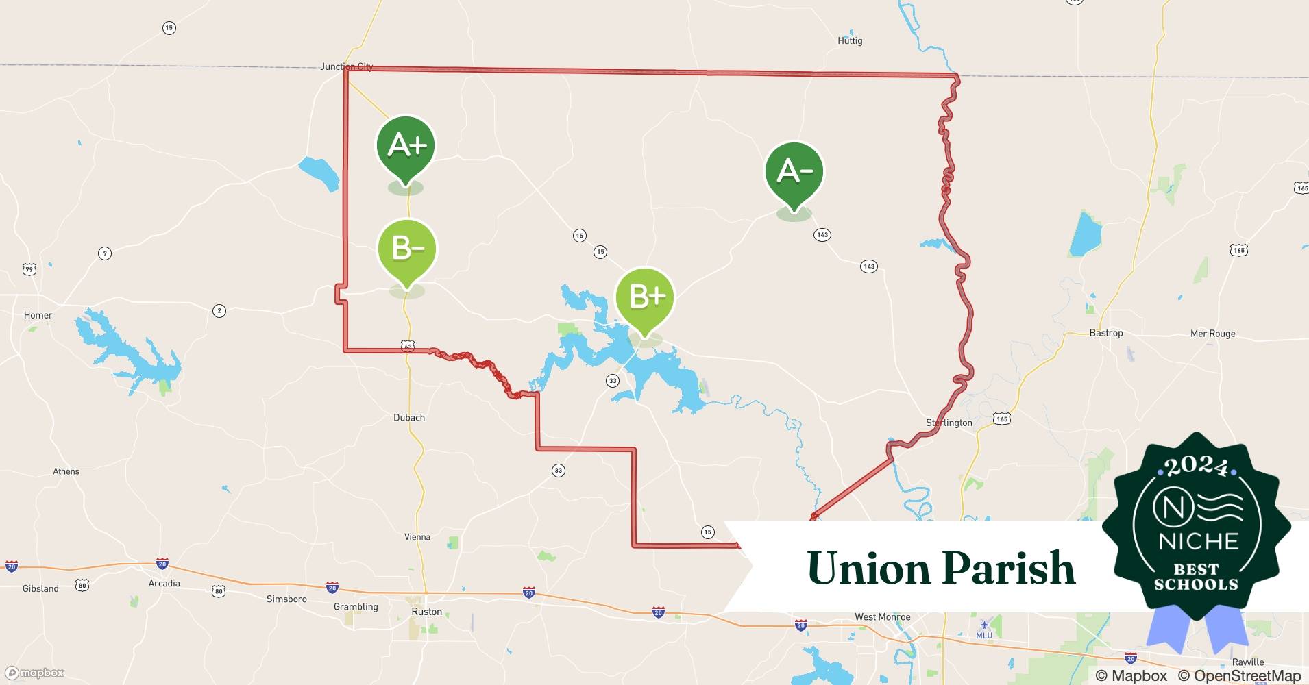 K-12 Schools in Union Parish, LA - Niche