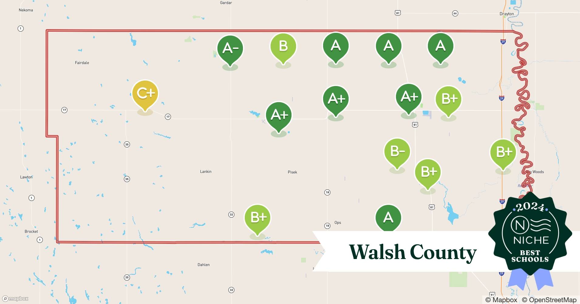 School Districts in Walsh County, ND - Niche