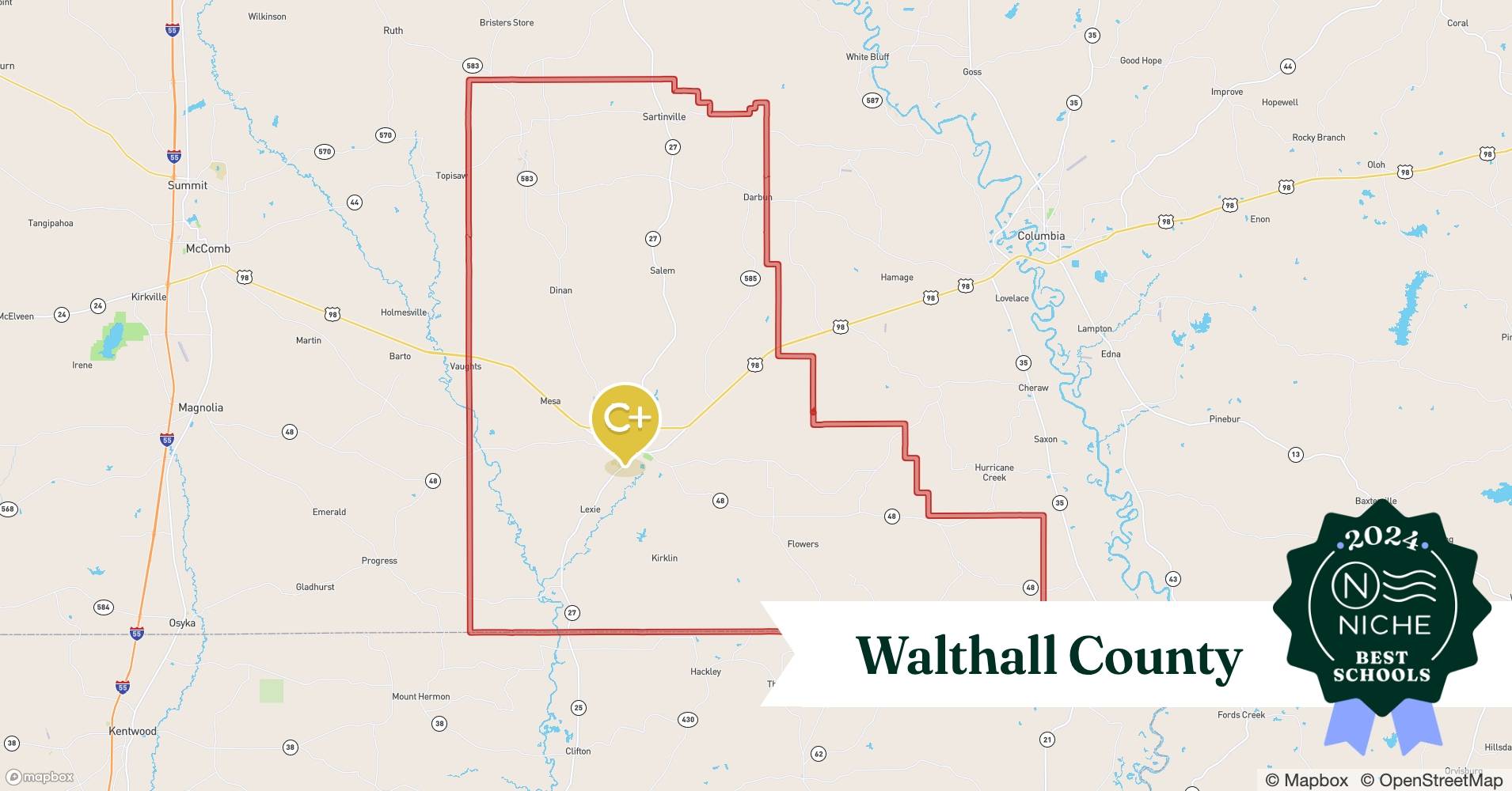 School Districts in Walthall County, MS - Niche