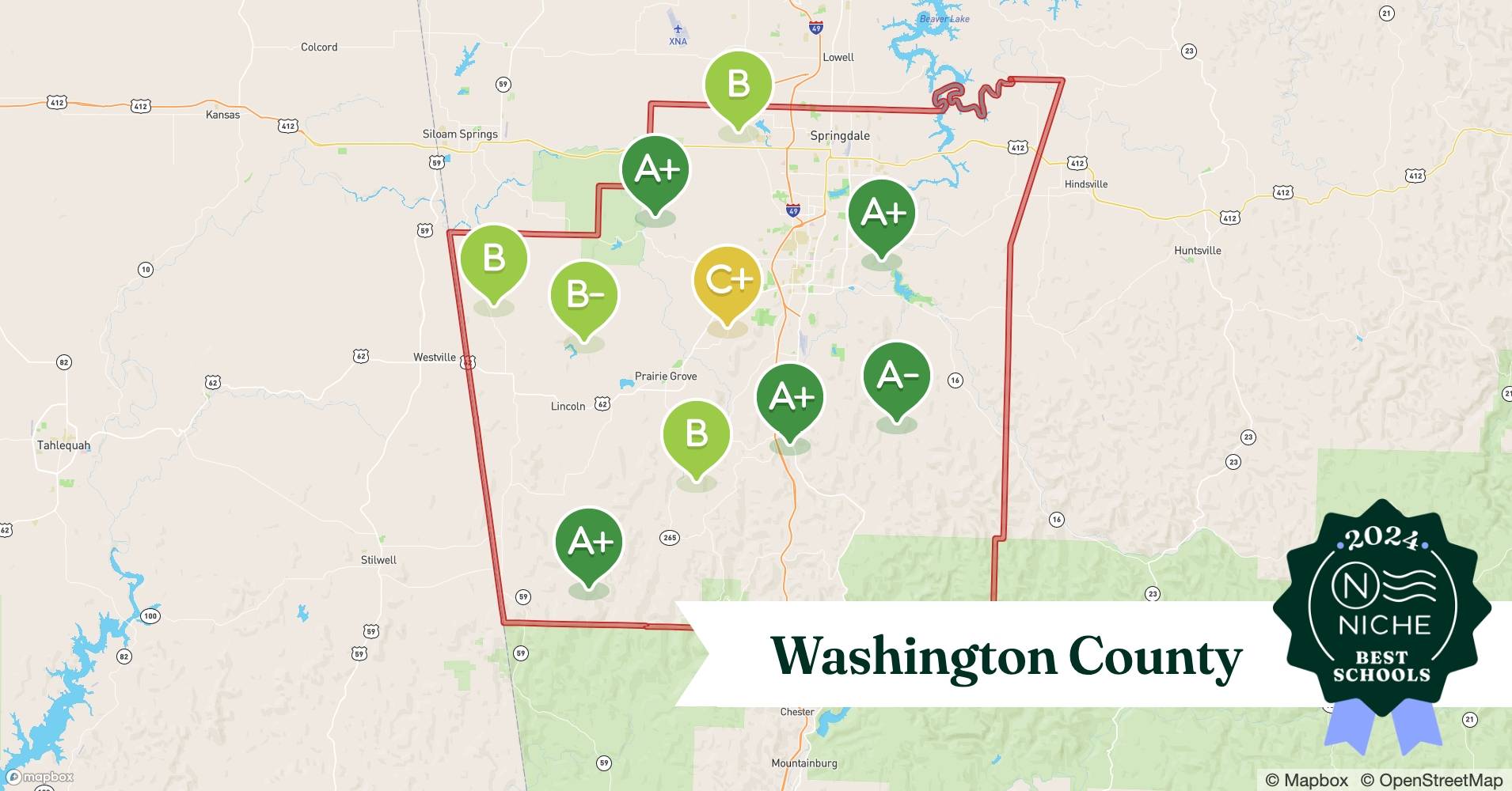 School Districts in Washington County, AR - Niche