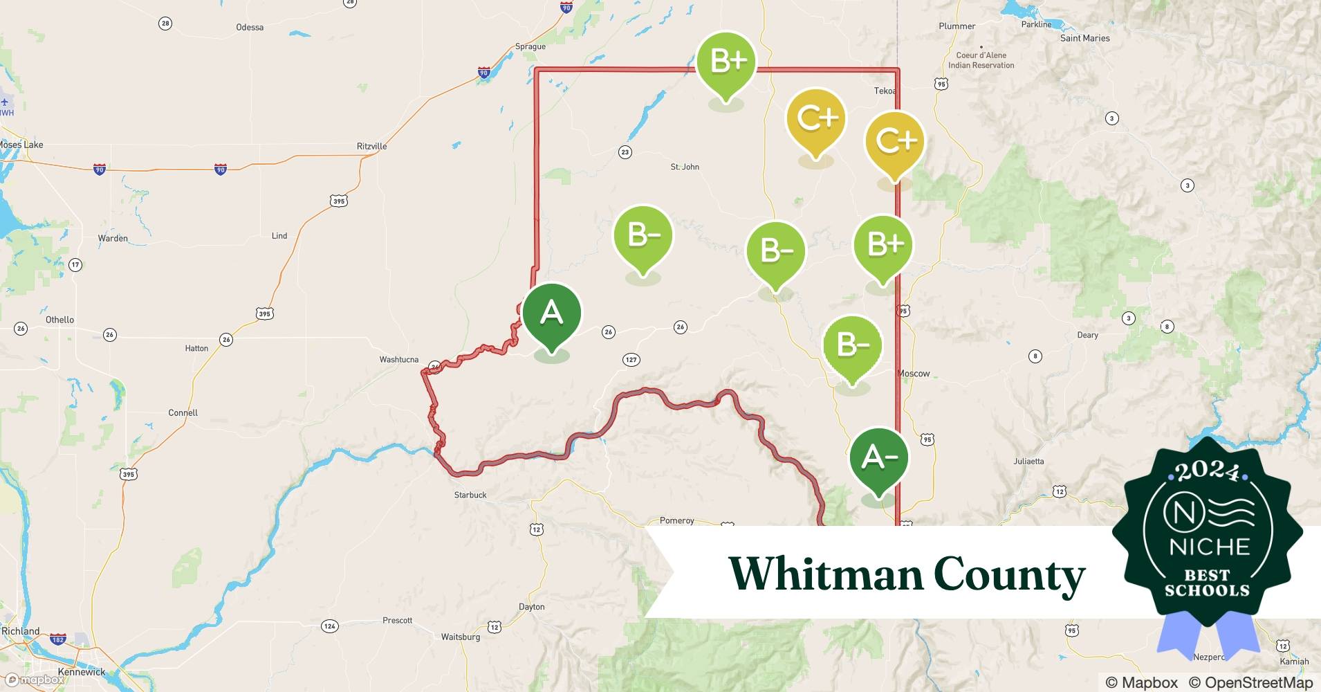 K-12 Schools in Whitman County, WA - Niche