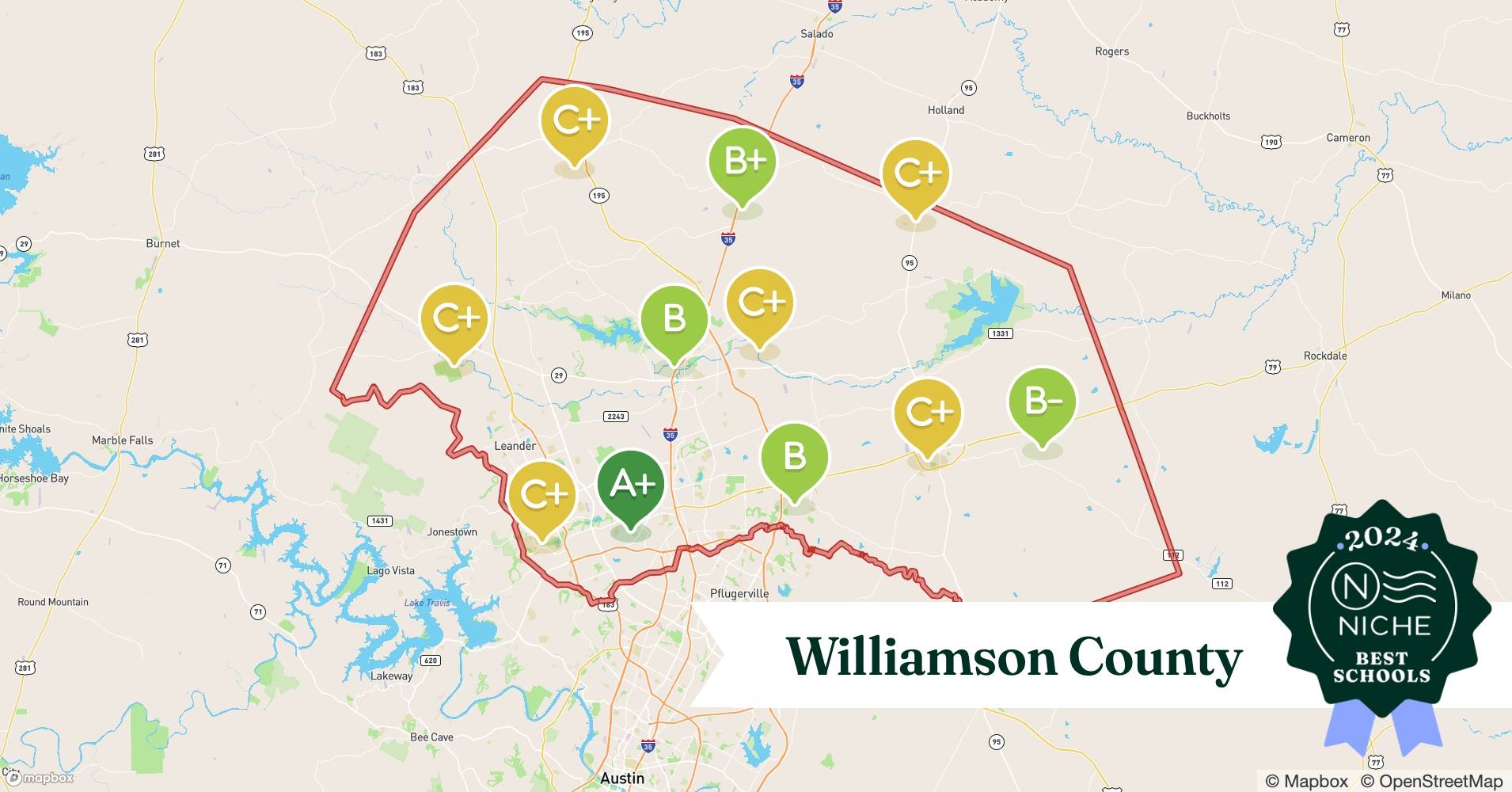 School Districts in Williamson County, TX - Niche