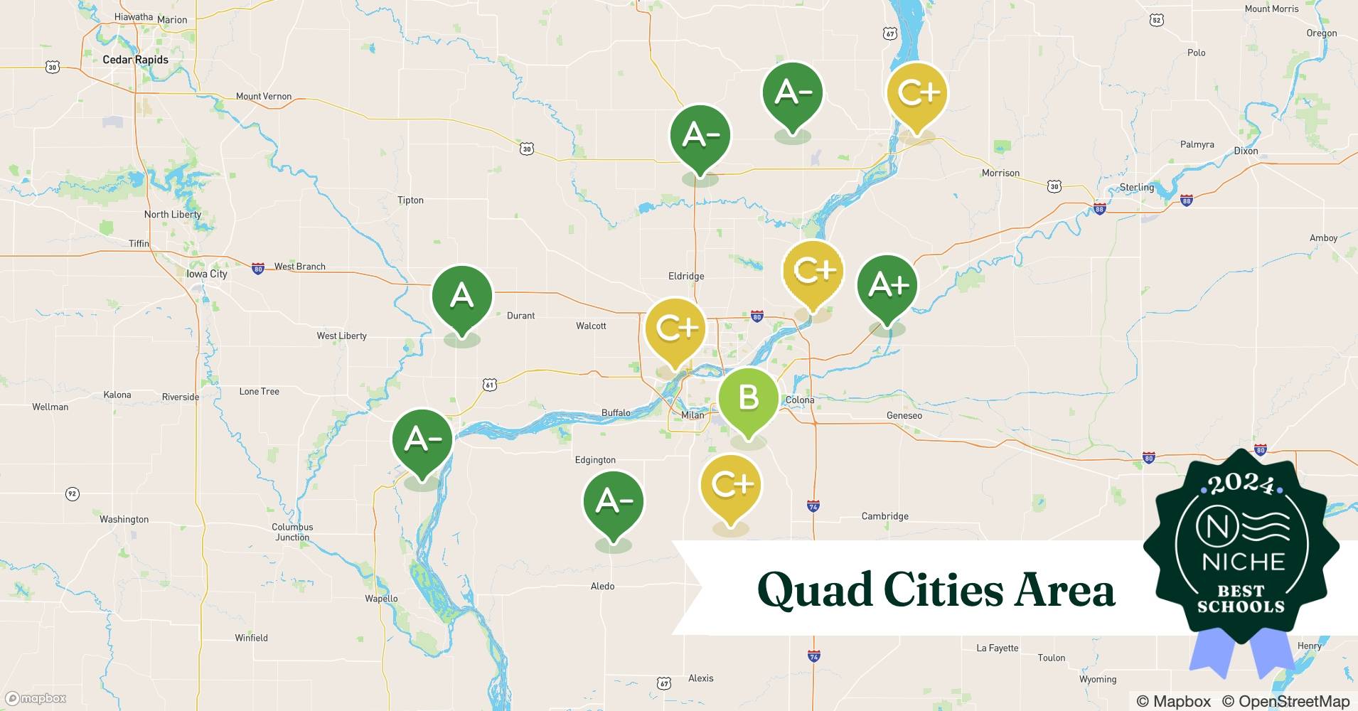 Compare Schools in the Quad Cities Area - Niche