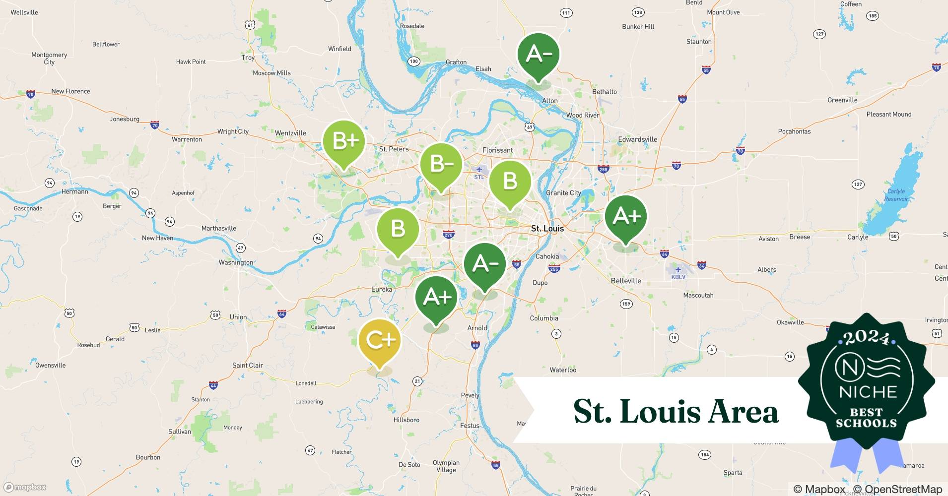 2024 Best School Districts in the St. Louis Area - Niche