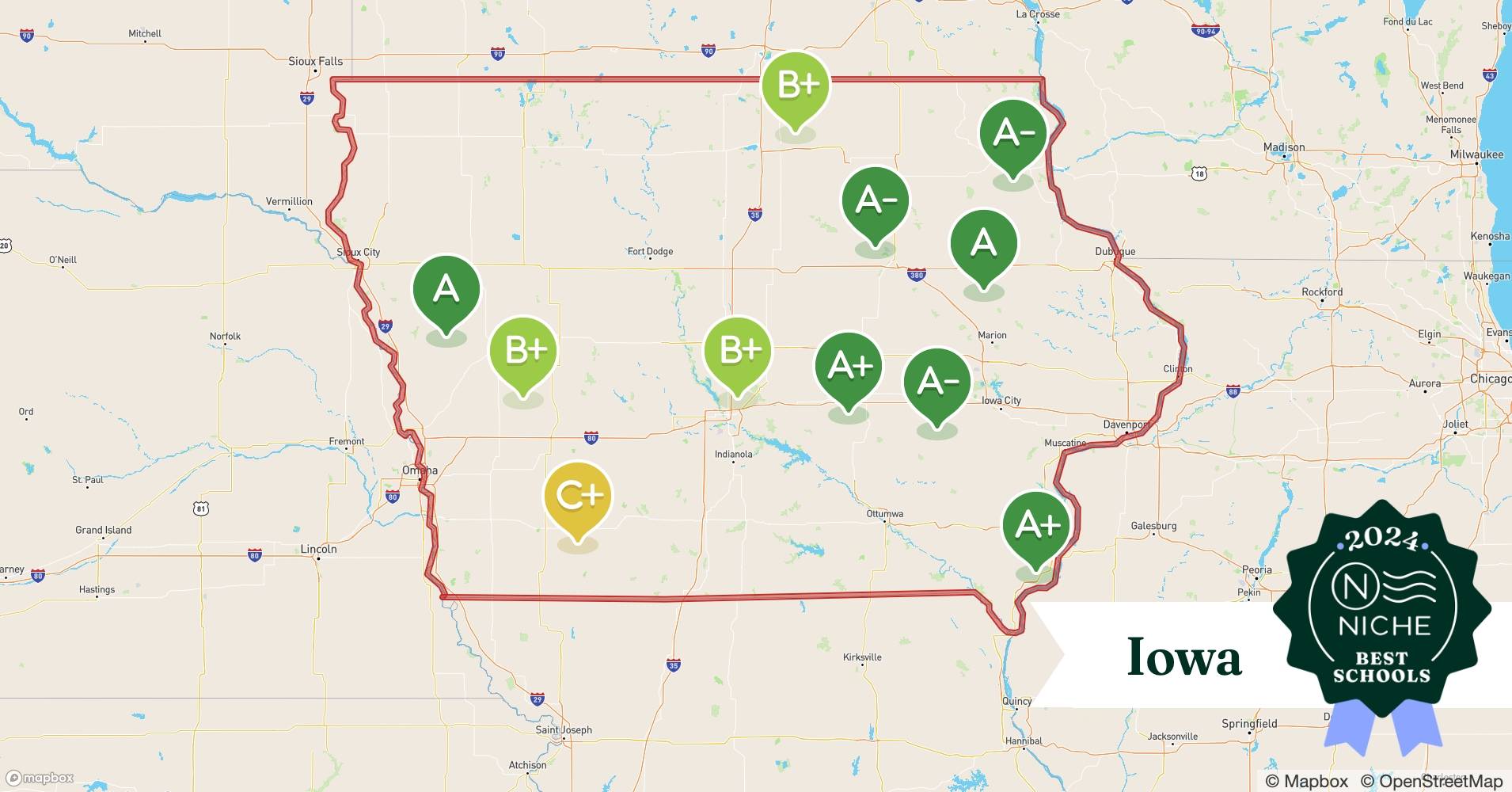 2024 Best School Districts in Iowa - Niche